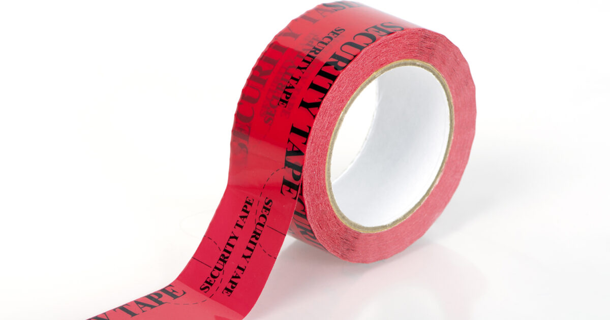 Fita vermelha… | Seal King Europe | Etiquetas e fitas de segurança